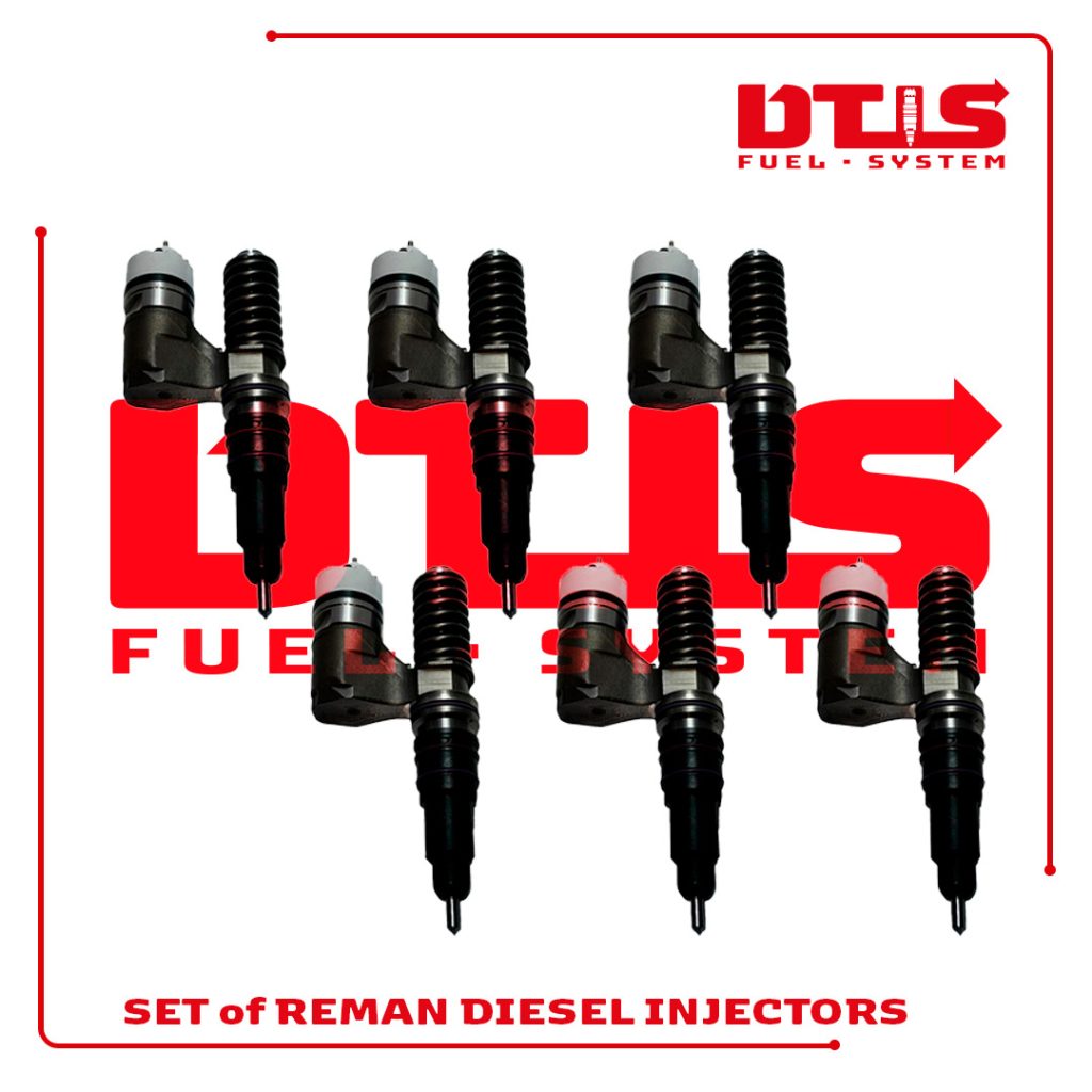 EX631011 - John Deere -6 Injectors set – $2,100.00+$1,200.00 Core ...